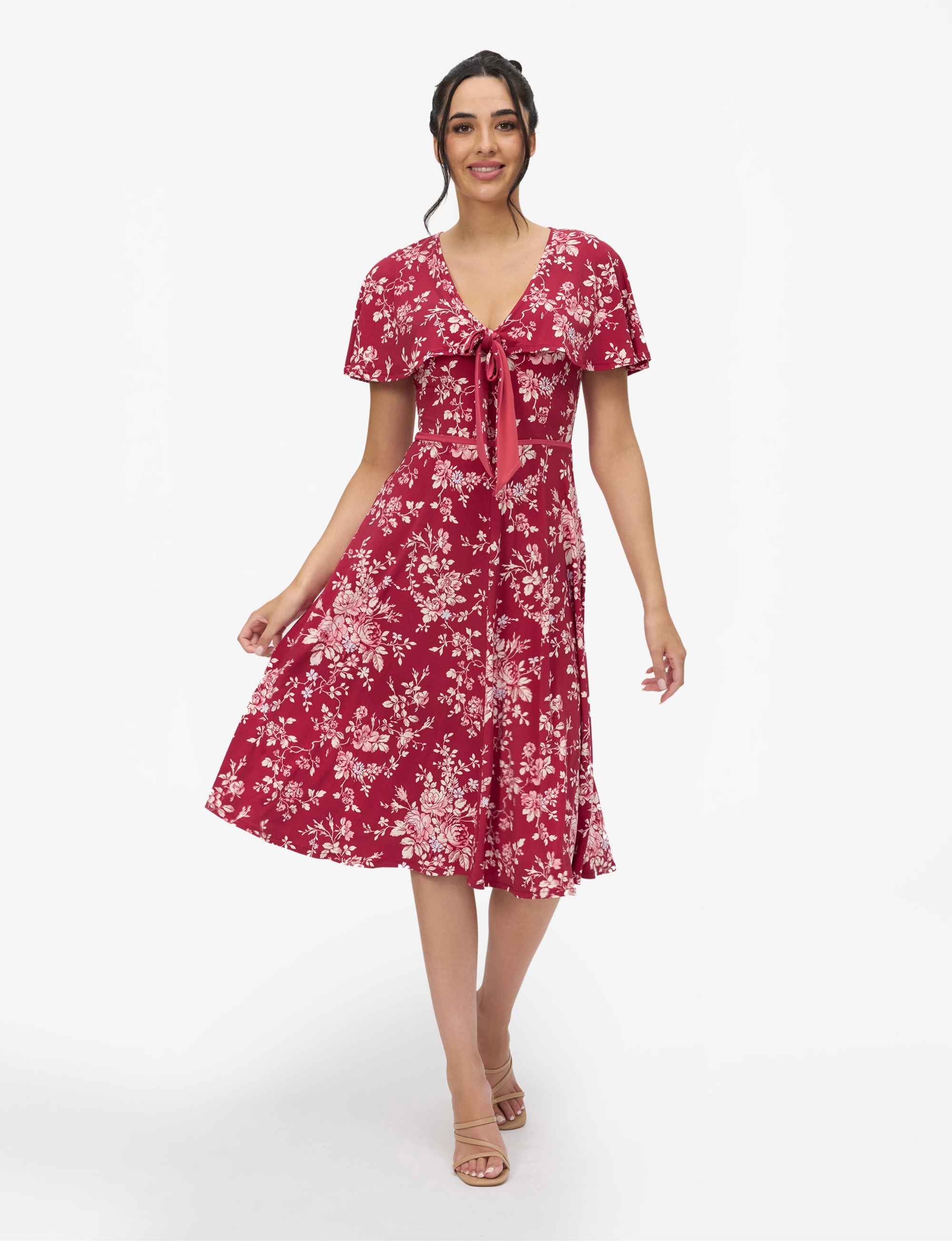 Thalia 'Blossom & Bloom' Fit & Flare Dress – Leona Edmiston